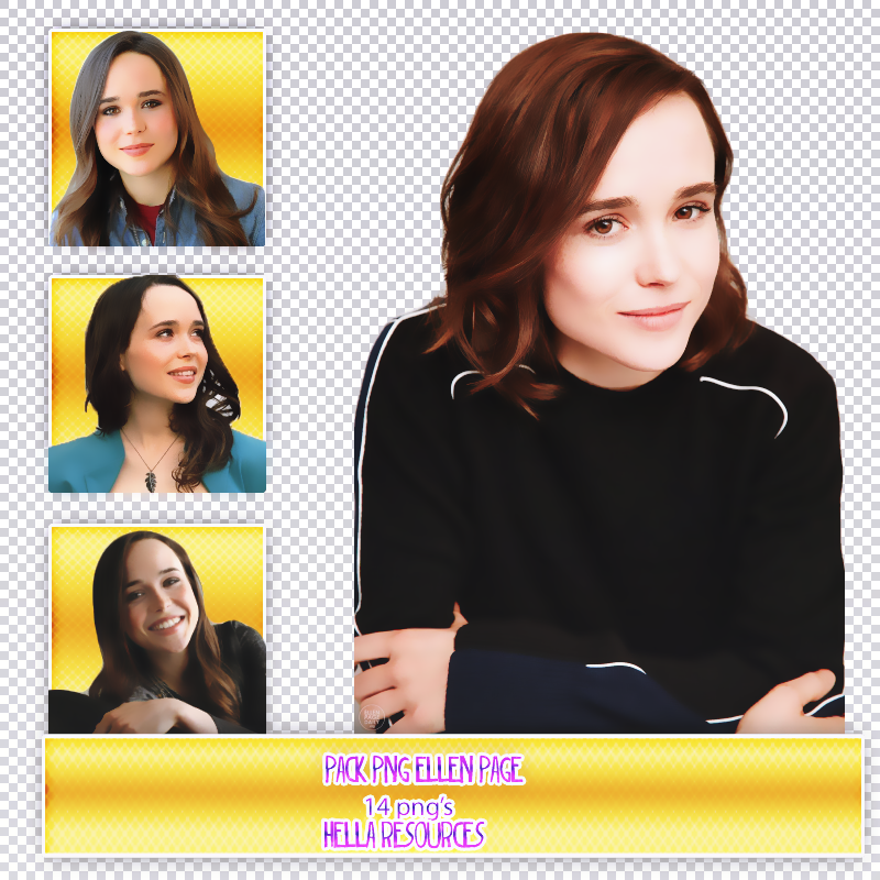 Ellen Page Pack PNG #1 by voidxprescott on DeviantArt