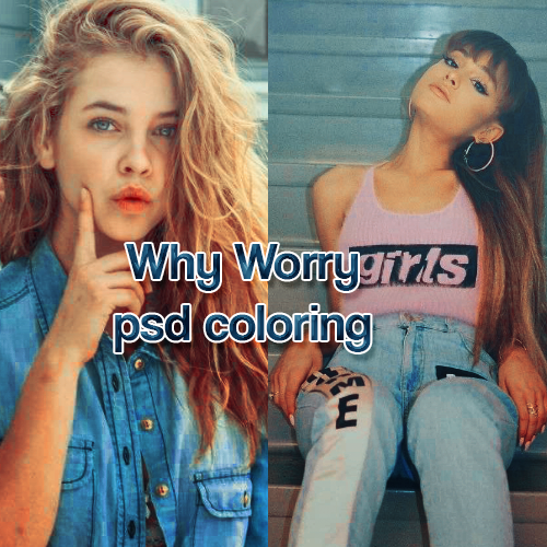 PSD Coloring [Why worry] by voidxprescott on DeviantArt