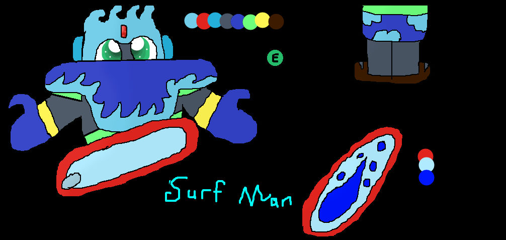 Surf Man (Original Robot Masters) by Kittygames50 on DeviantArt