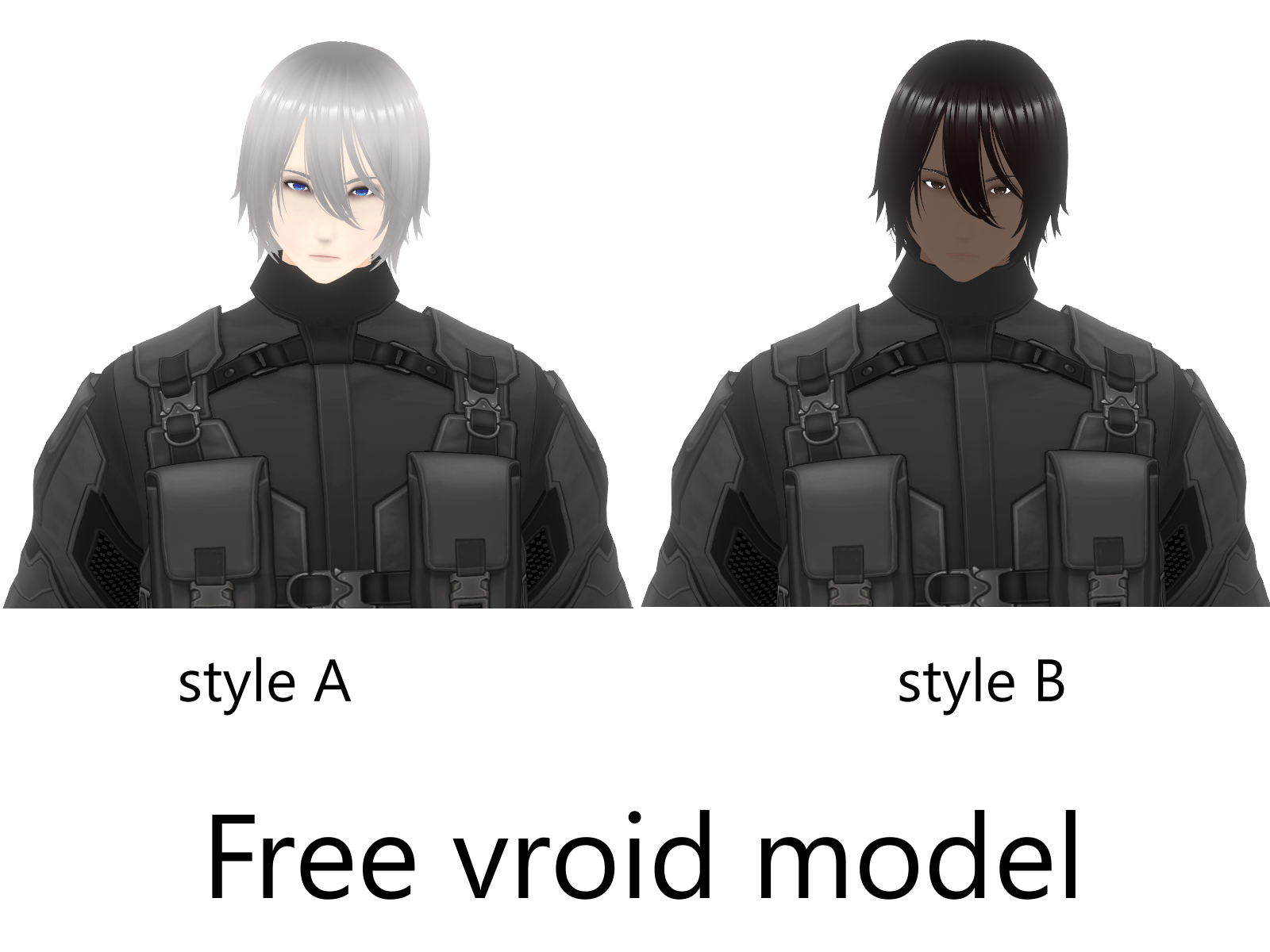 Free male base model for Vroid by Asagiri01 on DeviantArt
