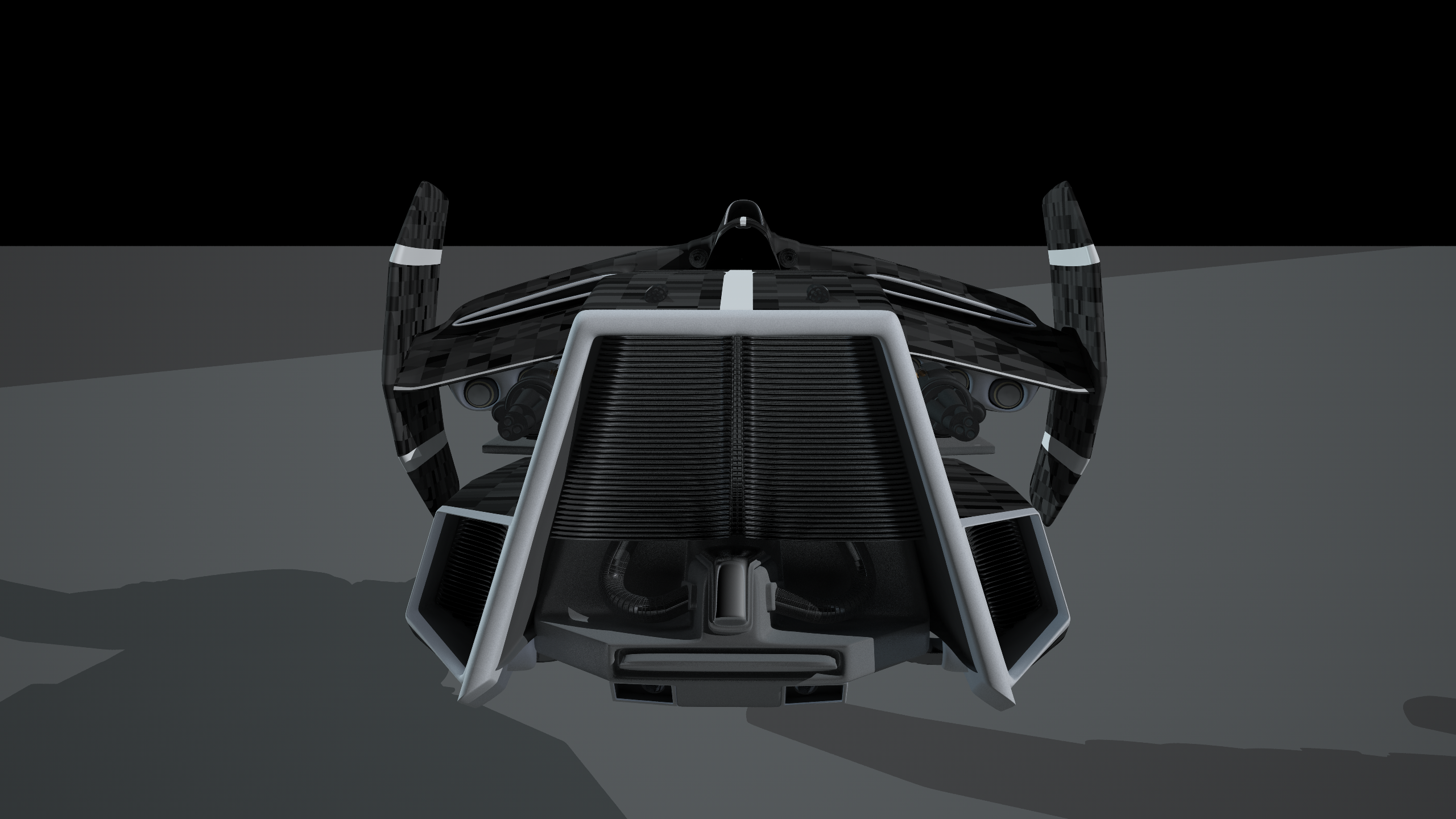Spaceship front by Cyberniee on DeviantArt