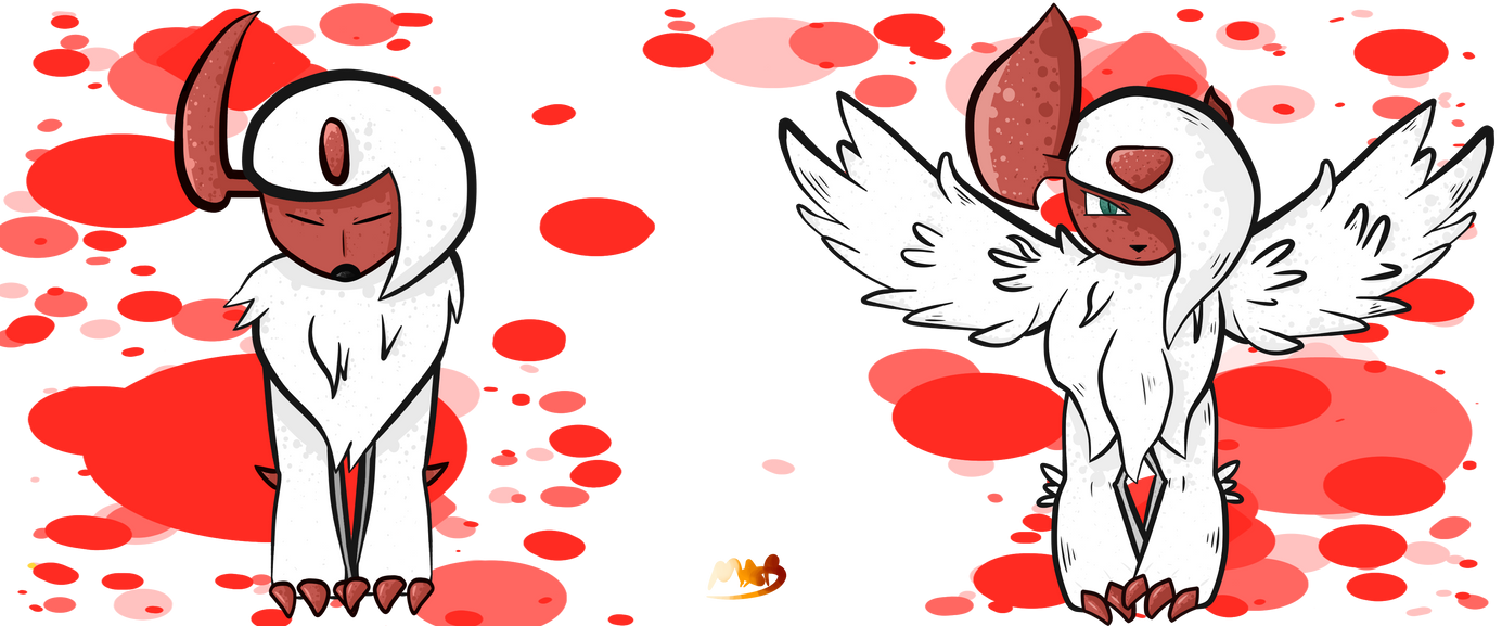 Shiny Absol Gif! (Has Speedpaint!) by TheDrawingMorgs on DeviantArt