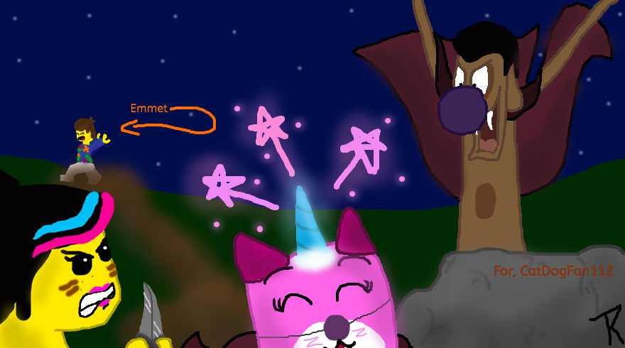 Ask 1 CatDogula and the Lego Movie by aubrey486 on DeviantArt