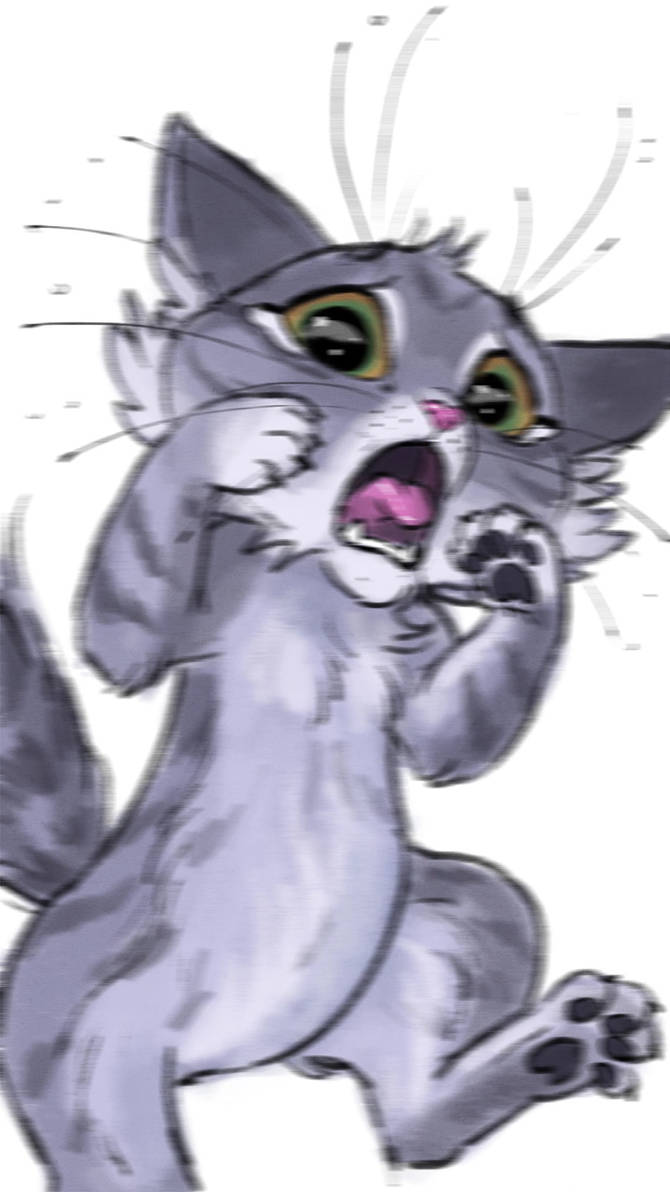 Goofy Kitty - moving by lilakatly on DeviantArt