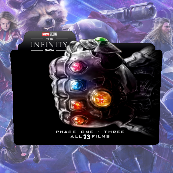 Marvel Studios - The Infinity Saga - Folder Icon by MarroneCavalcante ...
