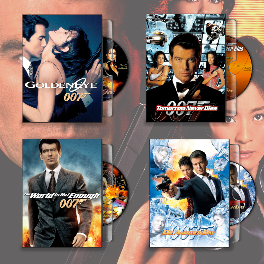 007 - Pierce Brosnan | James Bond Pack Collection by MarroneCavalcante ...