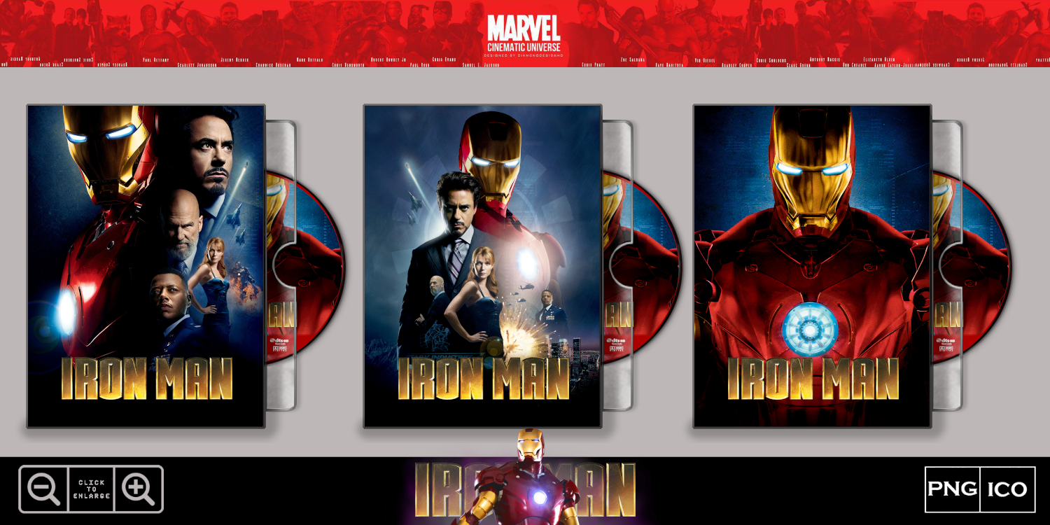Iron Man (2008) Folder Icon Case Pack by MarroneCavalcante on DeviantArt