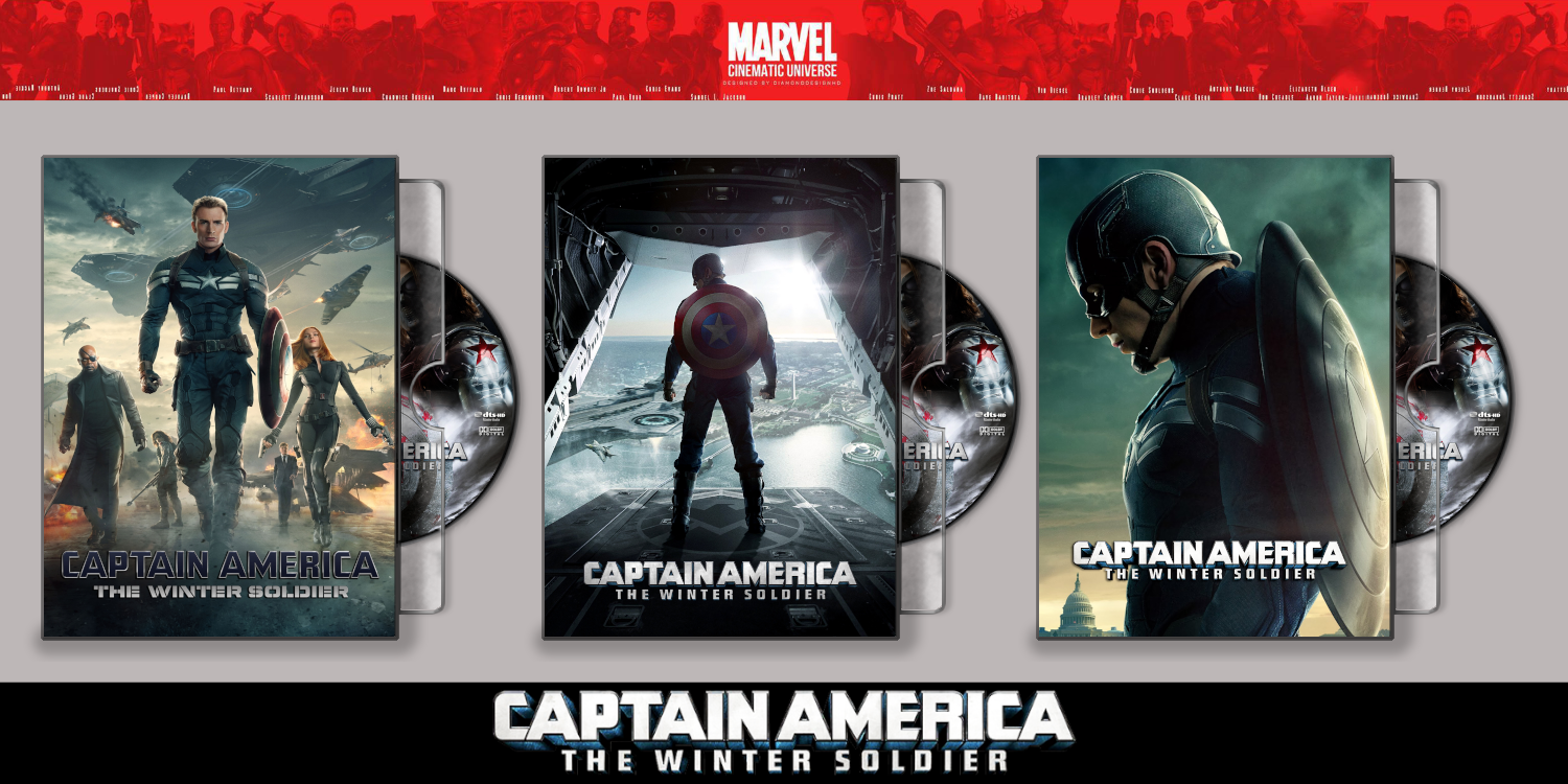 Captain America - The Winter Soldier (2014) Pack by MarroneCavalcante ...