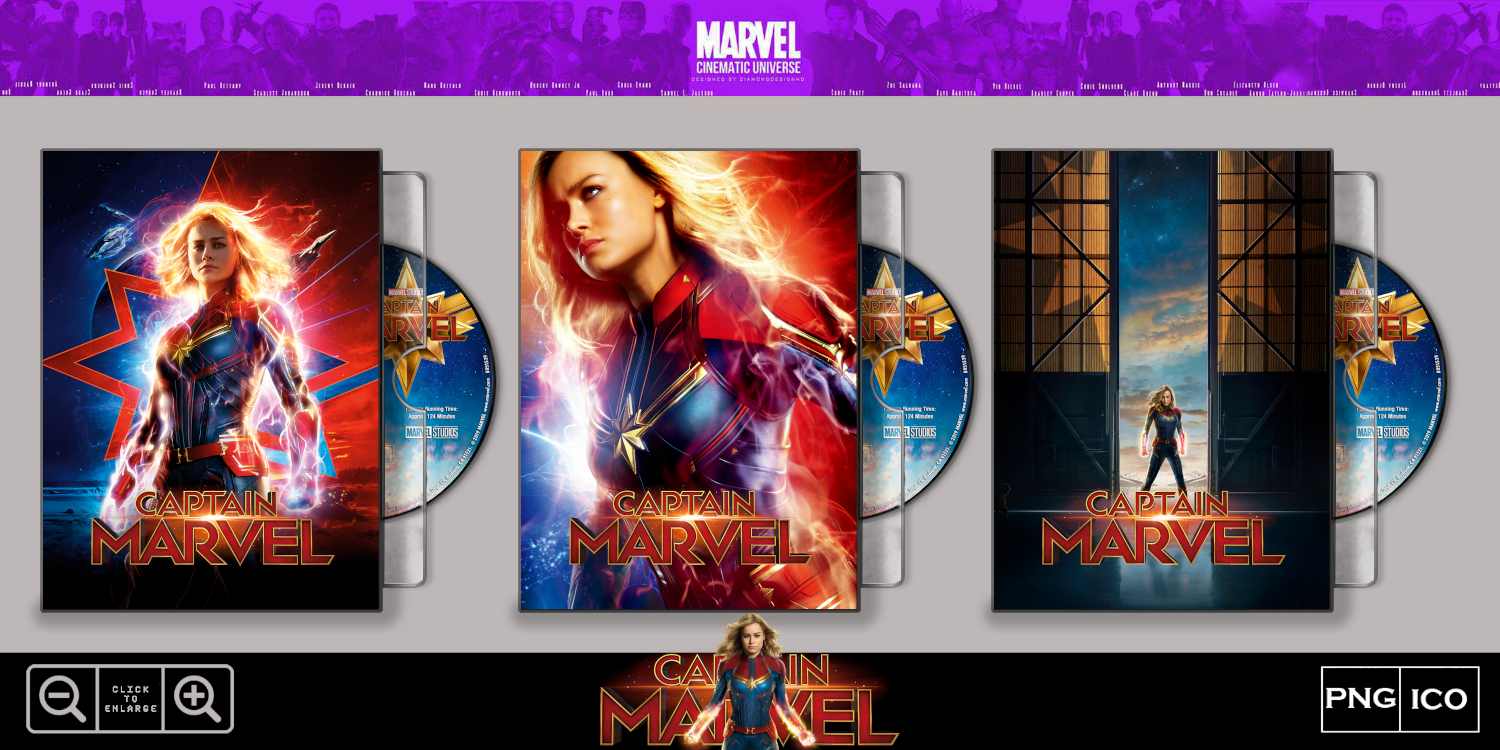 Captain Marvel (2019) Folder Icon Case Pack by MarroneCavalcante on DeviantArt