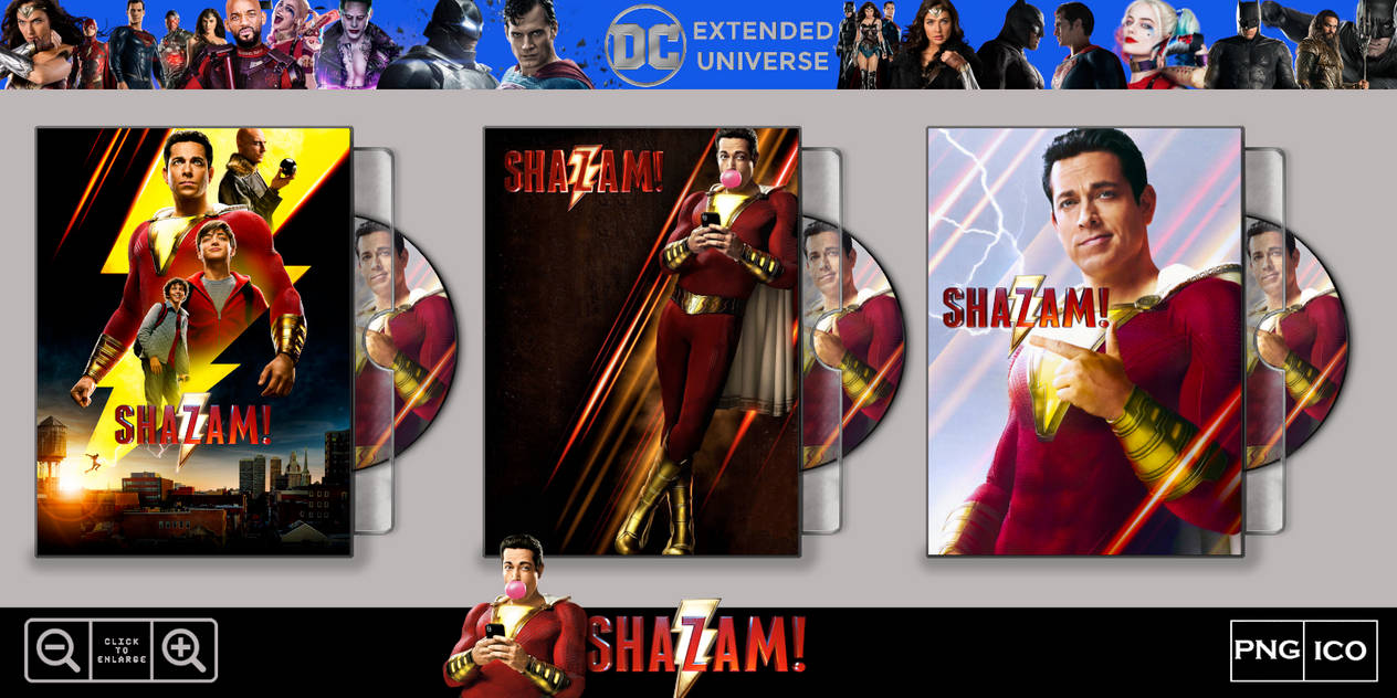 Shazam (2019) Folder Icon Case Pack by MarroneCavalcante on DeviantArt
