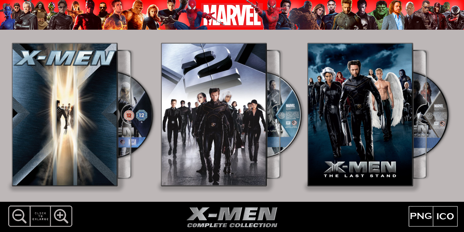 X Men - Classic Collection - Folder Icon Case Pack by MarroneCavalcante ...