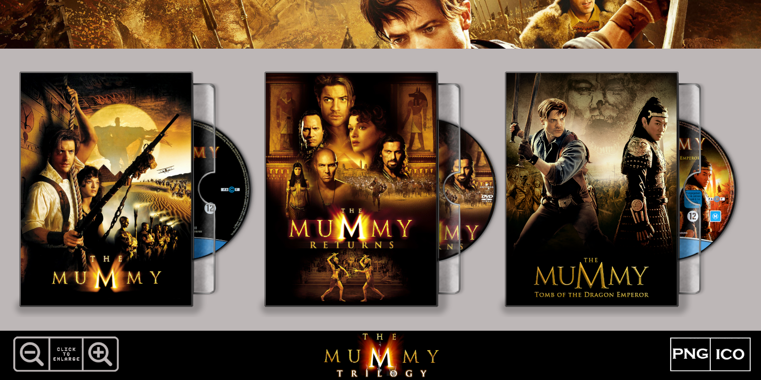 The Mummy Trilogy - Folder Icon Case Pack by MarroneCavalcante on ...