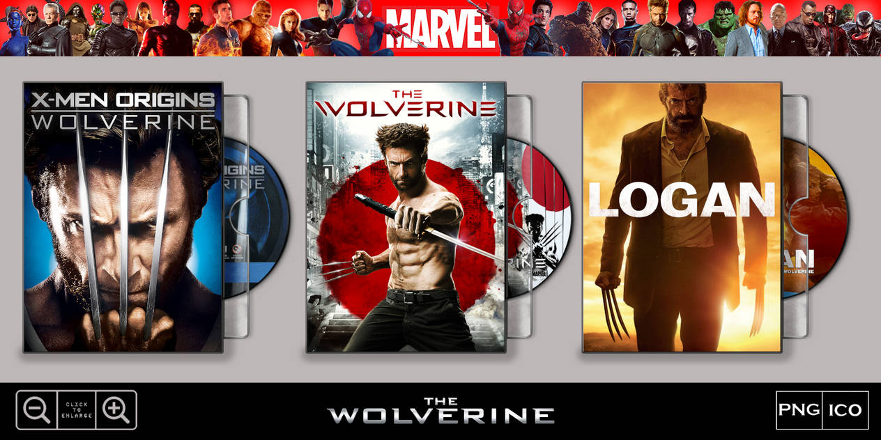 Wolverine Trilogy - Folder Icon Case Pack by MarroneCavalcante on ...