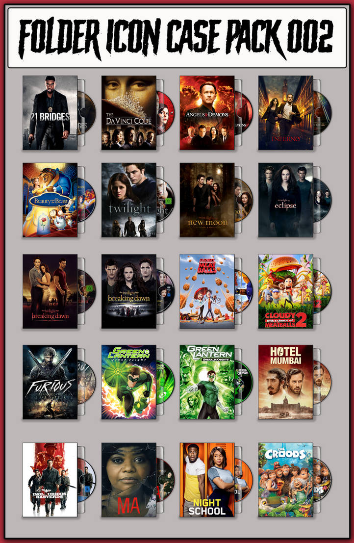 Folder Icon Case Pack 002 by MarroneCavalcante on DeviantArt