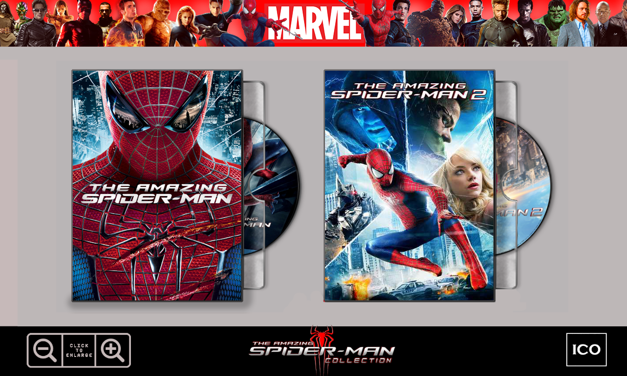 The Amazing Spider-Man Collection Folder Icon Case by MarroneCavalcante ...