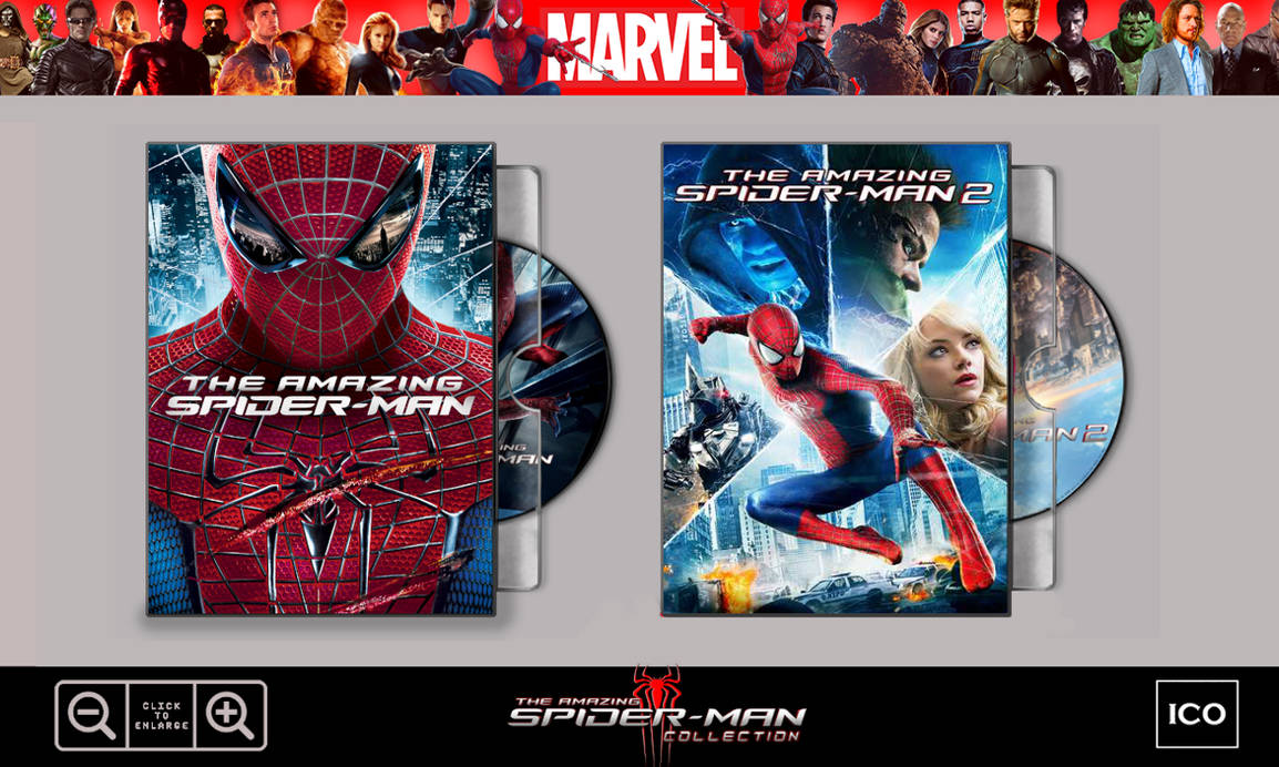 The Amazing Spider-Man Collection Folder Icon Case by MarroneCavalcante ...
