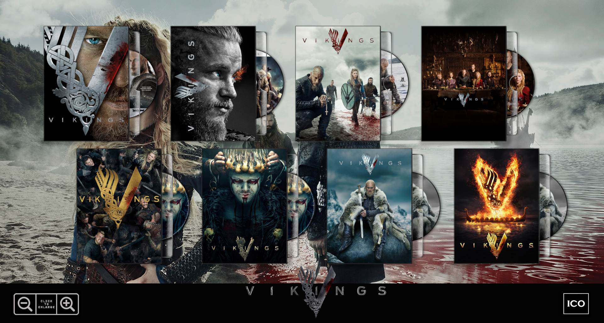 Vikings - Collection - Folder Icon Case Pack by MarroneCavalcante on ...