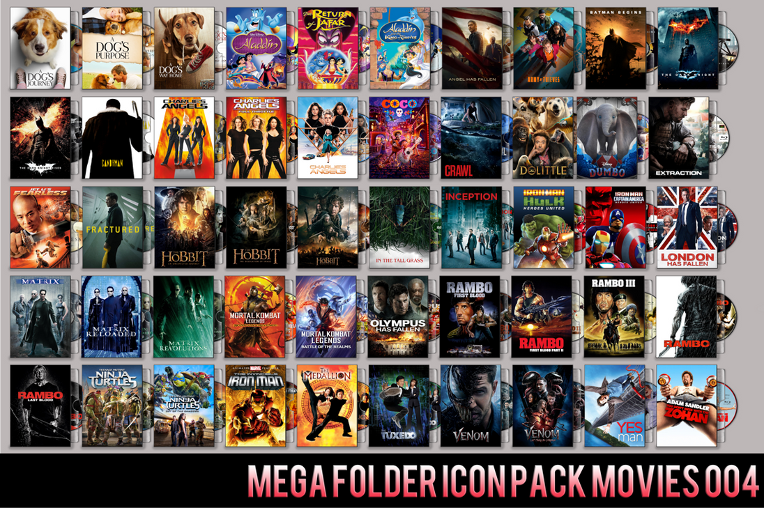 Mega Folder Icon Pack Movie 004 by MarroneCavalcante on DeviantArt