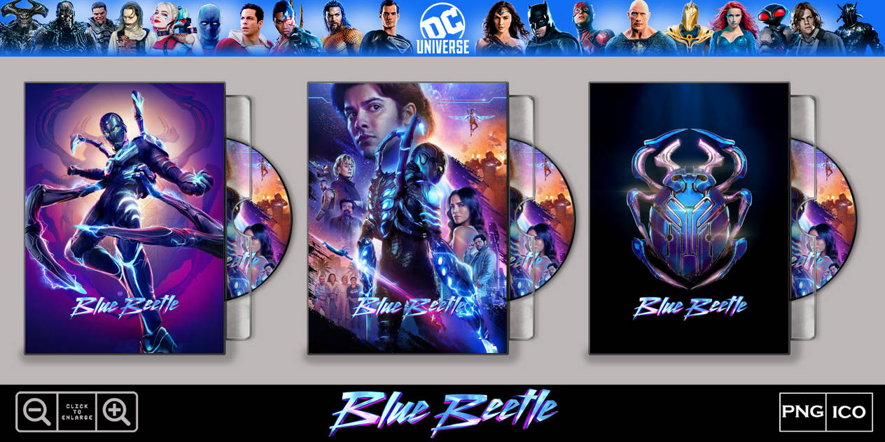 Blue Beetle (2023) Folder Icon Case Pack by MarroneCavalcante on DeviantArt