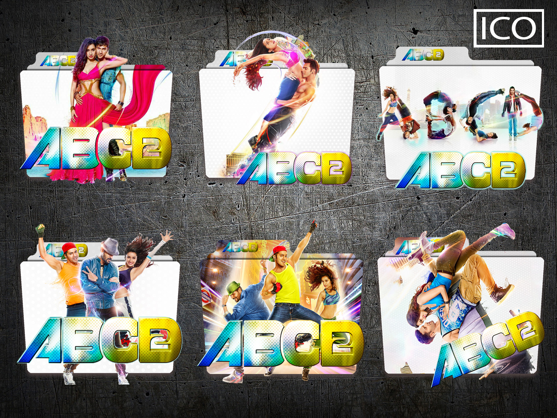 ABCD 2 (2015) Folder Icons by ajaykr0202 on DeviantArt