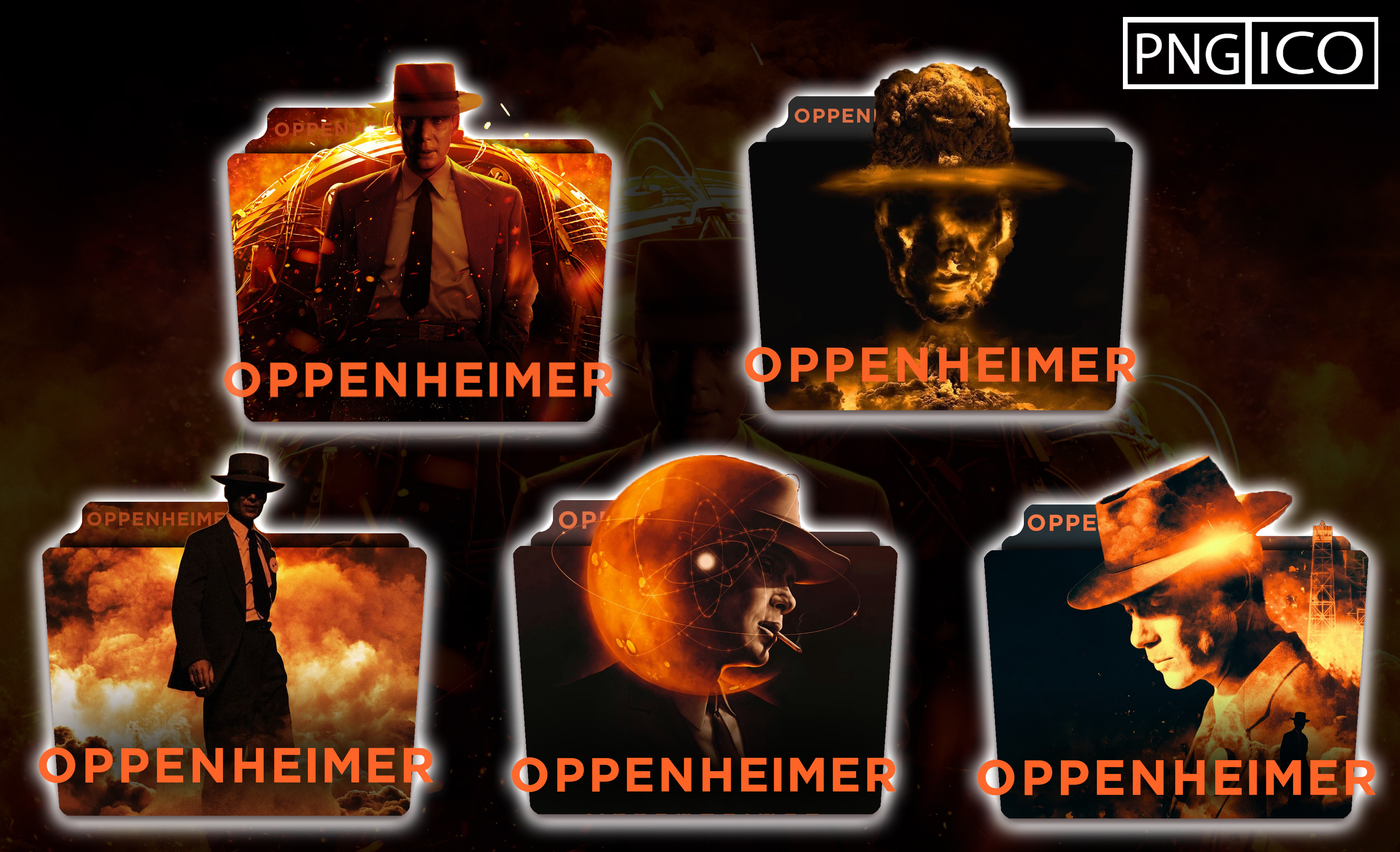 OPPENHEIMER (2023) FOLDER ICON PACK 01 by ajaykr0202 on DeviantArt