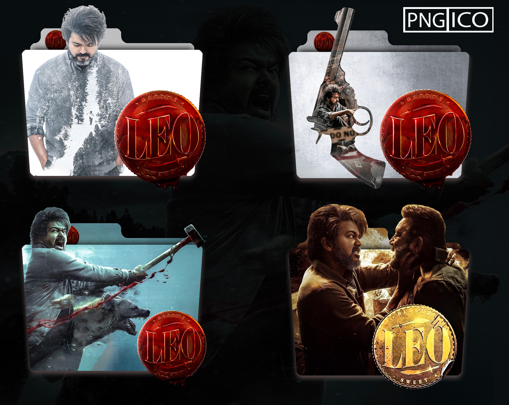 LEO (2023) FOLDER ICON PACK 01 by ajaykr0202 on DeviantArt
