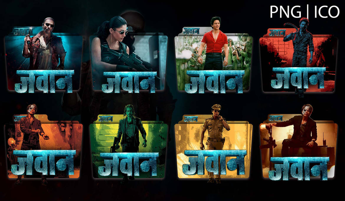 JAWAN (2023) HINDI FOLDER ICON PACK by ajaykr0202 on DeviantArt