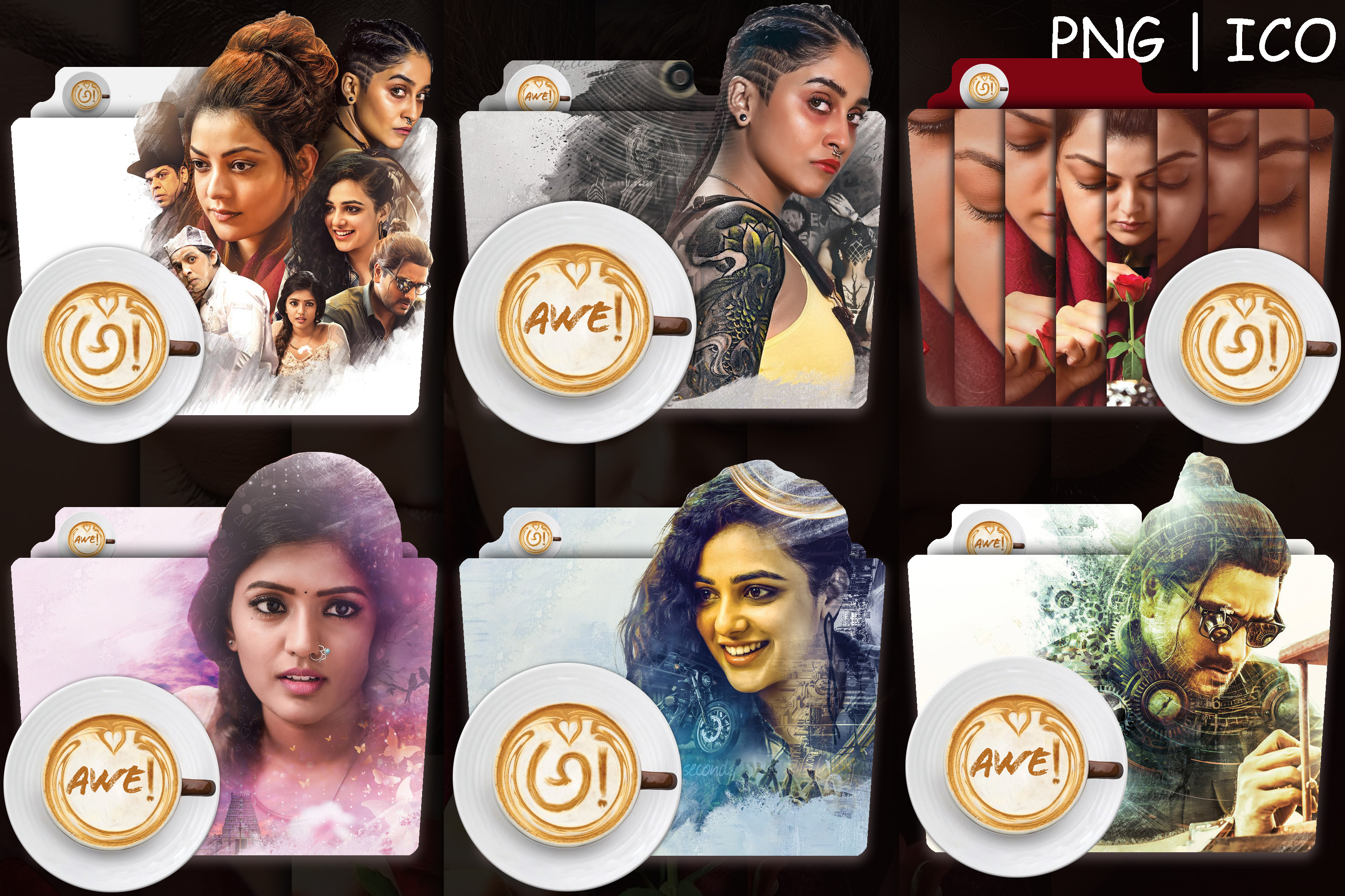 AWE! (2018) FOLDER ICON PACK 01 by ajaykr0202 on DeviantArt