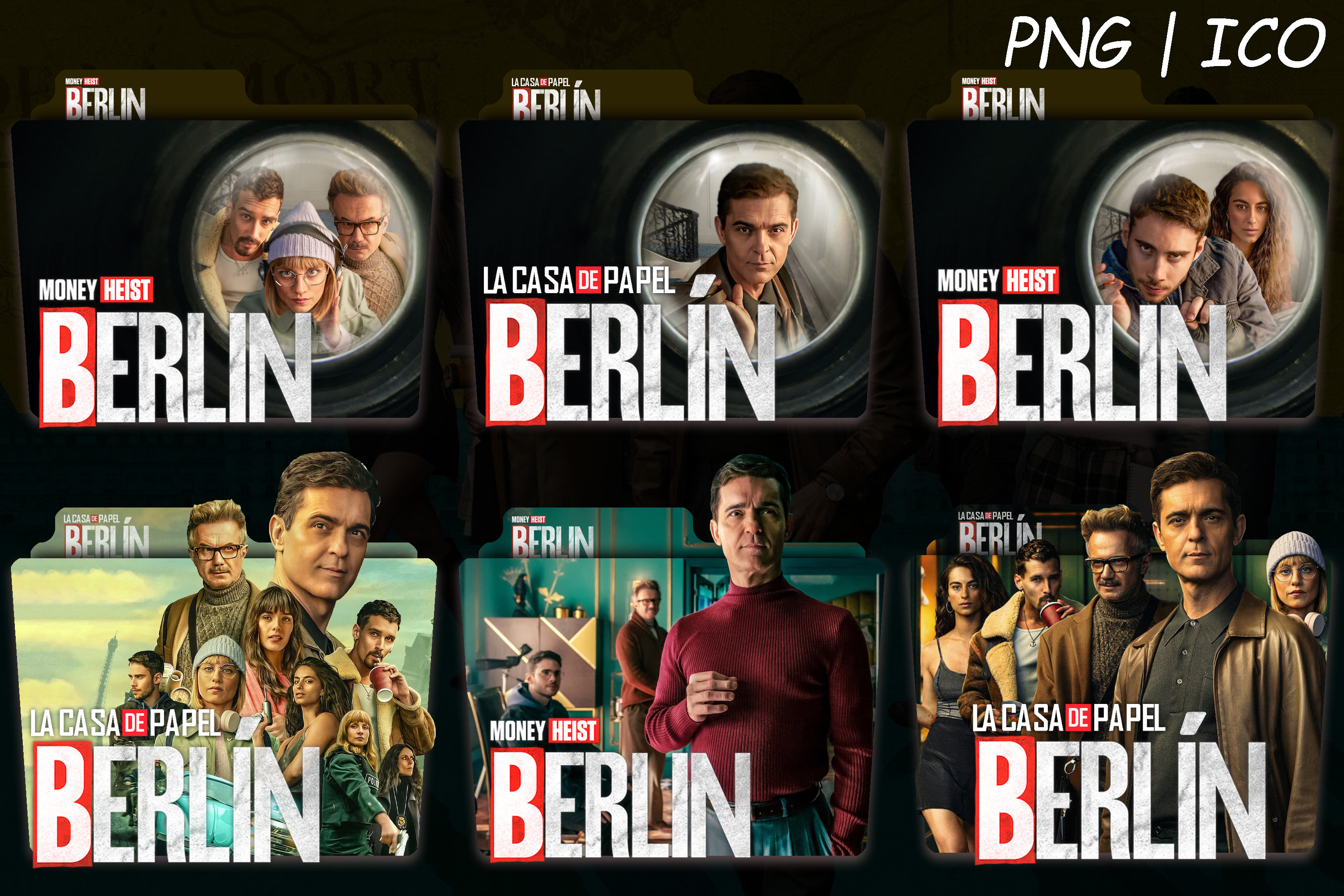 BERLIN S01 (2023) FOLDER ICON PACK 01 by ajaykr0202 on DeviantArt