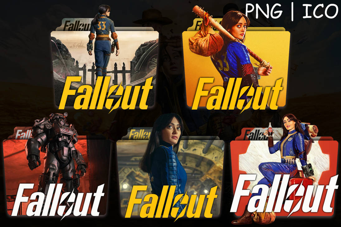 FALLOUT S01 (2024) FOLDER ICON PACK 02 by ajaykr0202 on DeviantArt