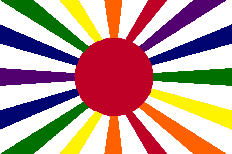 The Rising Pride of LGBT(Japanese LGBT Pride Flag) by FRIEND711 on ...