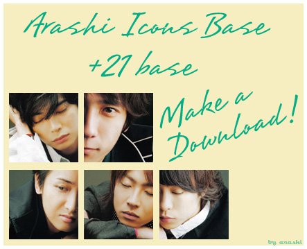 Arashi Icons Base by kaitou-arashi on DeviantArt