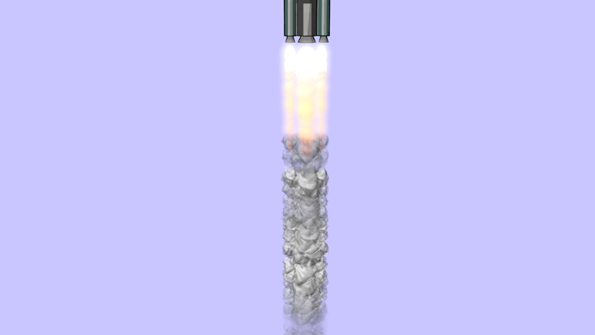 Rocket exhaust animated by S-wing on DeviantArt