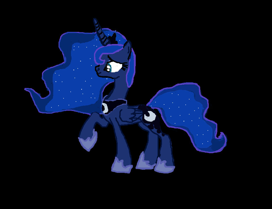 Mlp luna (Done) by brigilbert02 on DeviantArt