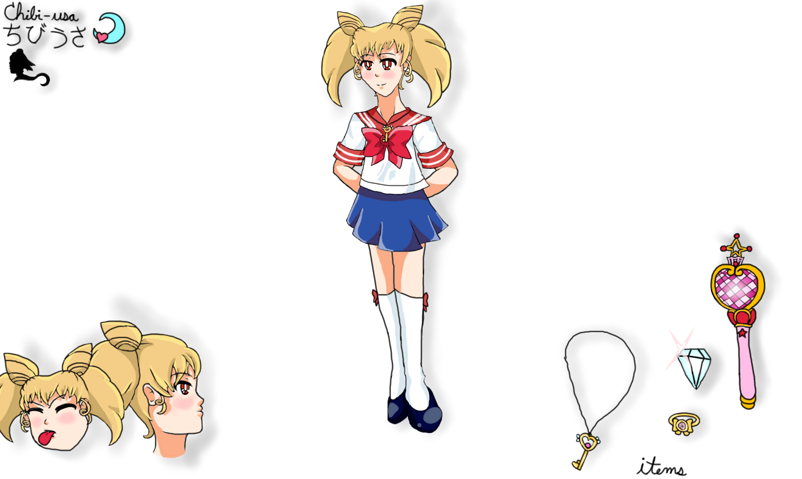 Chibi-usa Concept art by MikuXme4ever on DeviantArt