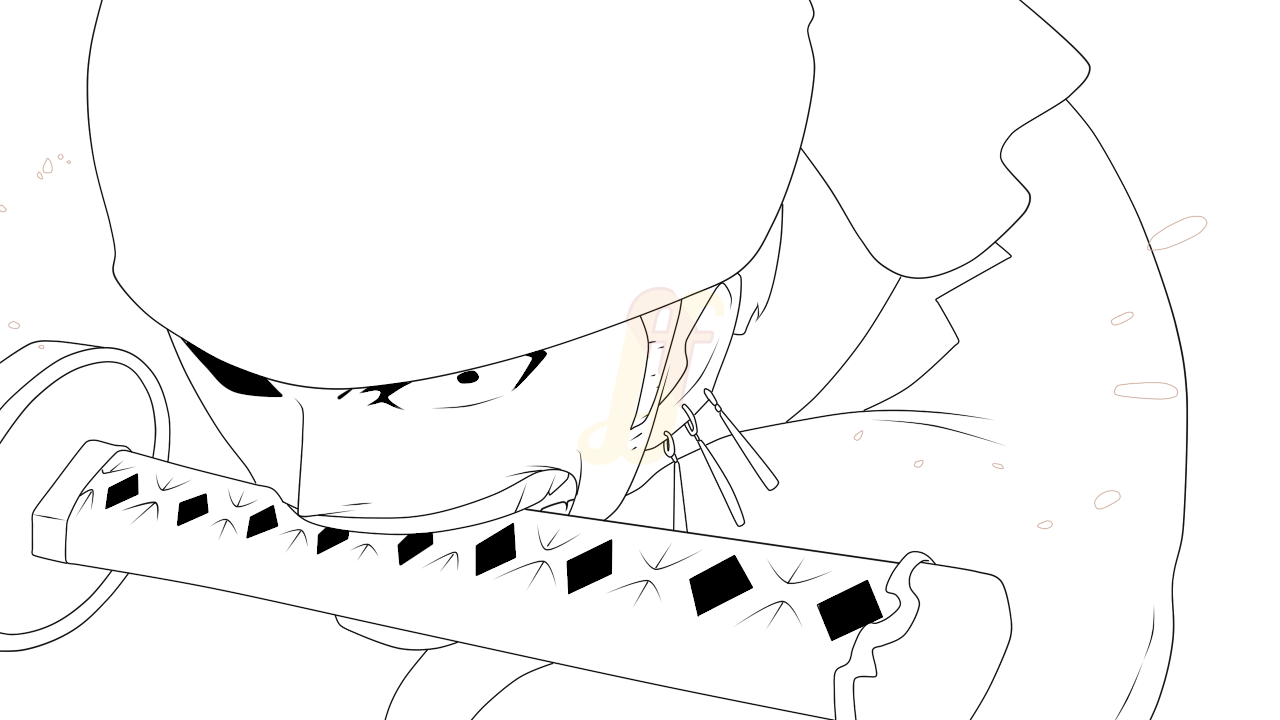 Roronoa Zoro line by eXplainTrust on DeviantArt