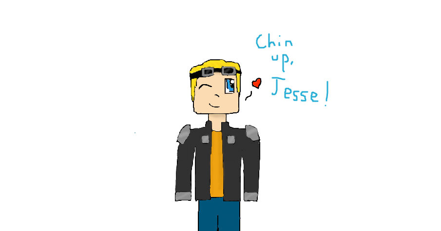 Chin up, Jesse! by RealDoodleLover on DeviantArt