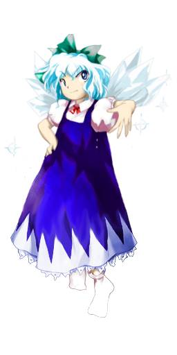 Touhou vs. Capcom: Cirno by MaxGomora1247 on DeviantArt