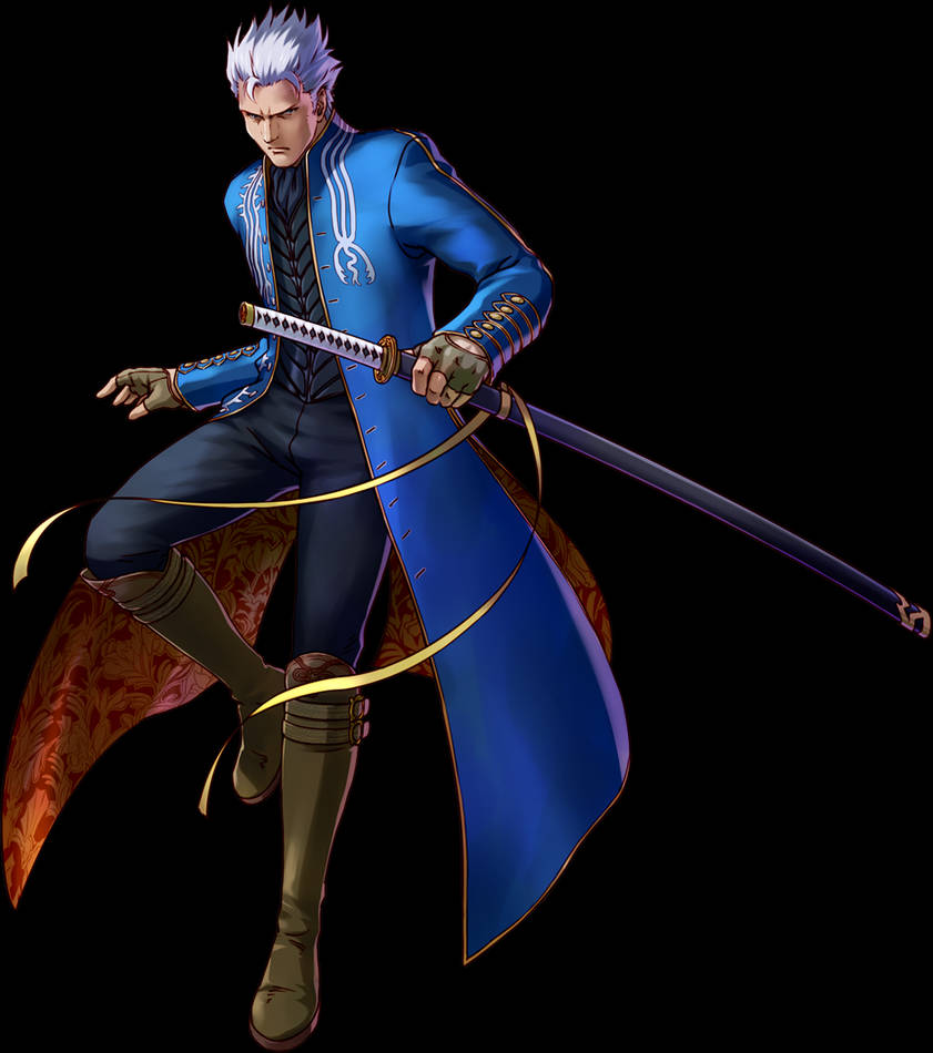 Touhou vs. Capcom: Vergil by MaxGomora1247 on DeviantArt
