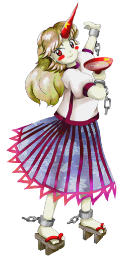 Touhou vs. Capcom: Yuugi Hoshiguma by MaxGomora1247 on DeviantArt