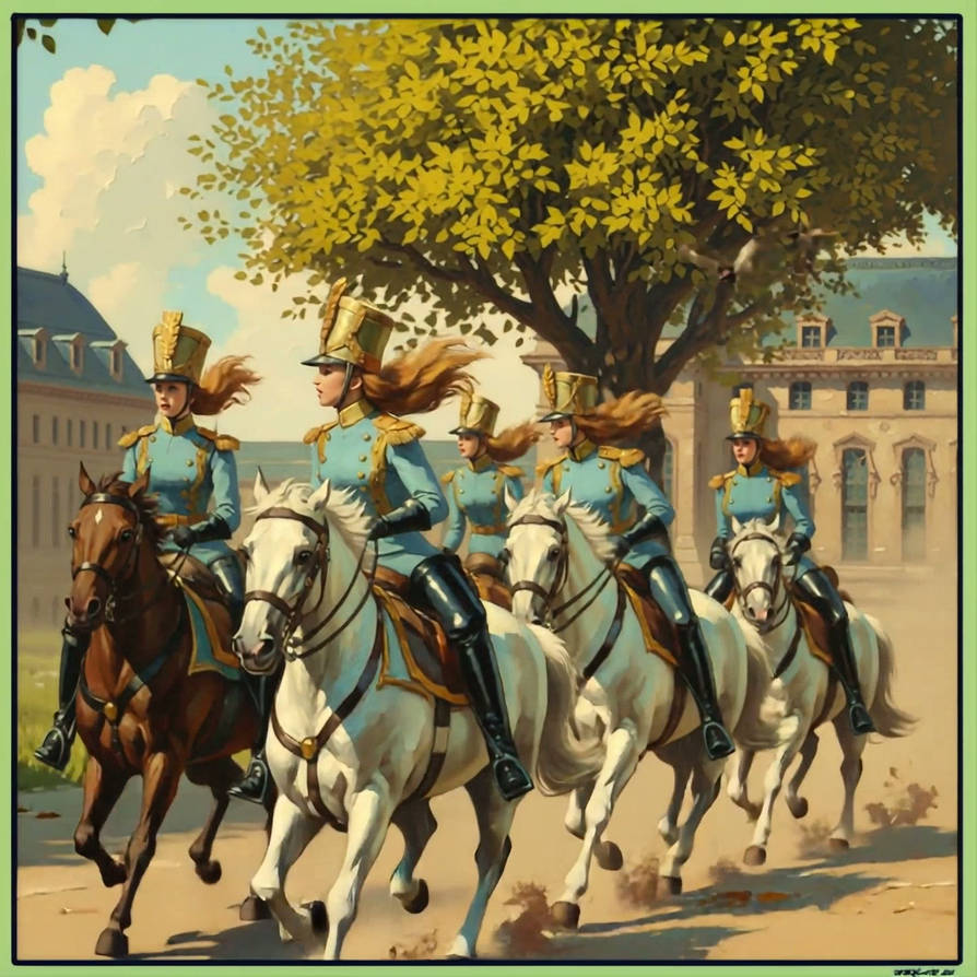 The Ride of the Female Cavalry! by Harold-Bear on DeviantArt