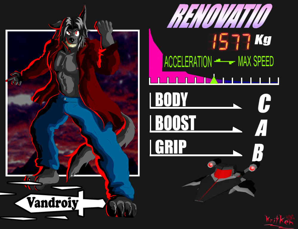 F-Zero character select- Vandroiy- Commission by kritken on DeviantArt