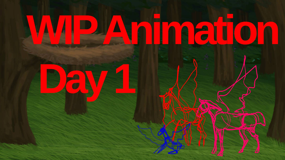 Animation Progress - Day 1 by Rendou-Animated on DeviantArt