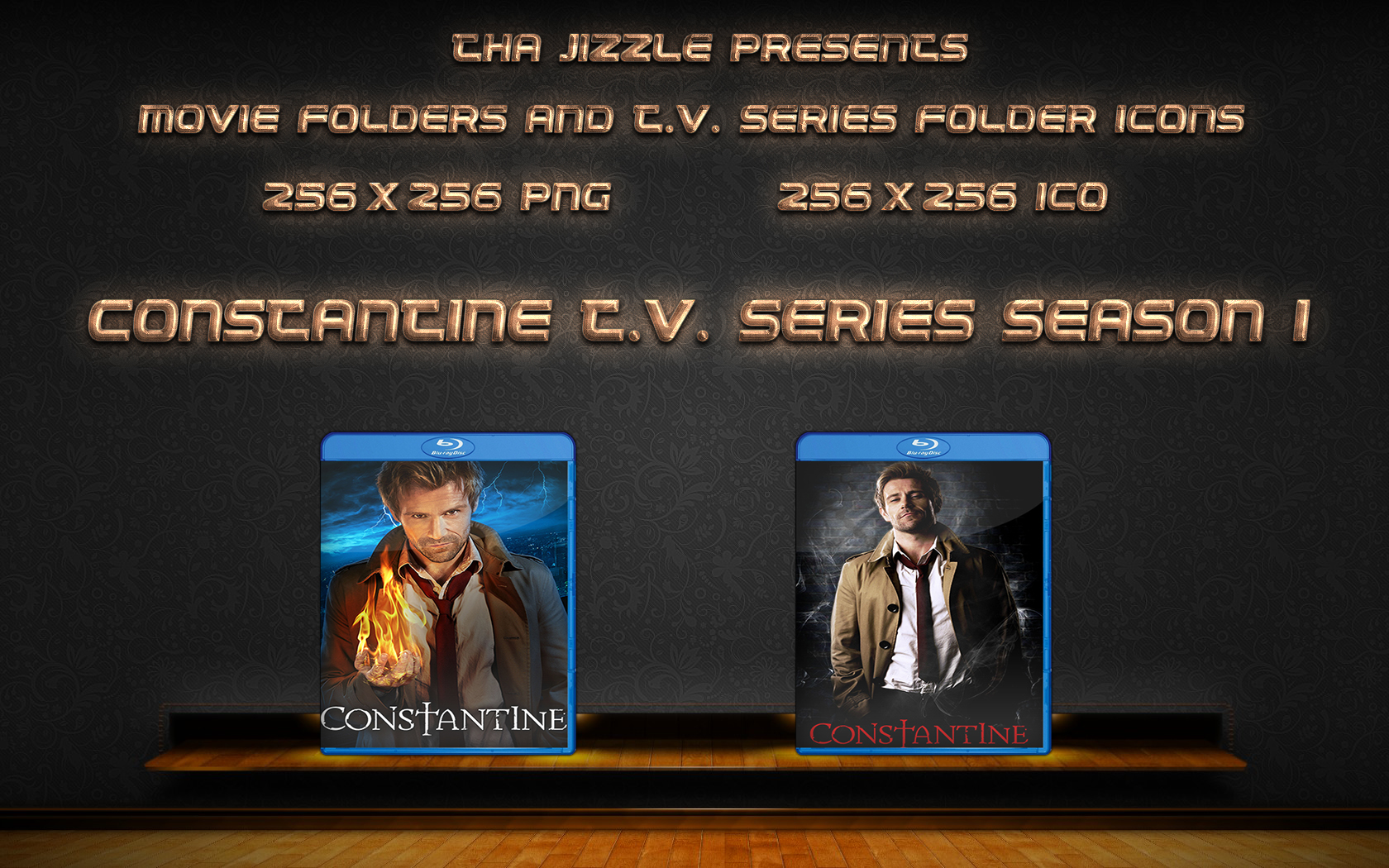Constantine T.V. Series Season Folder Icons by ThaJizzle on DeviantArt