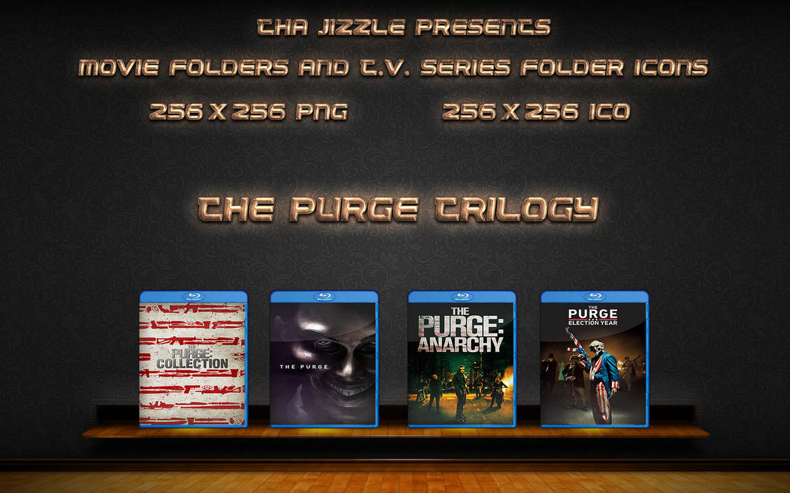 The Purge Trilogy Movie Folder Icons by ThaJizzle on DeviantArt
