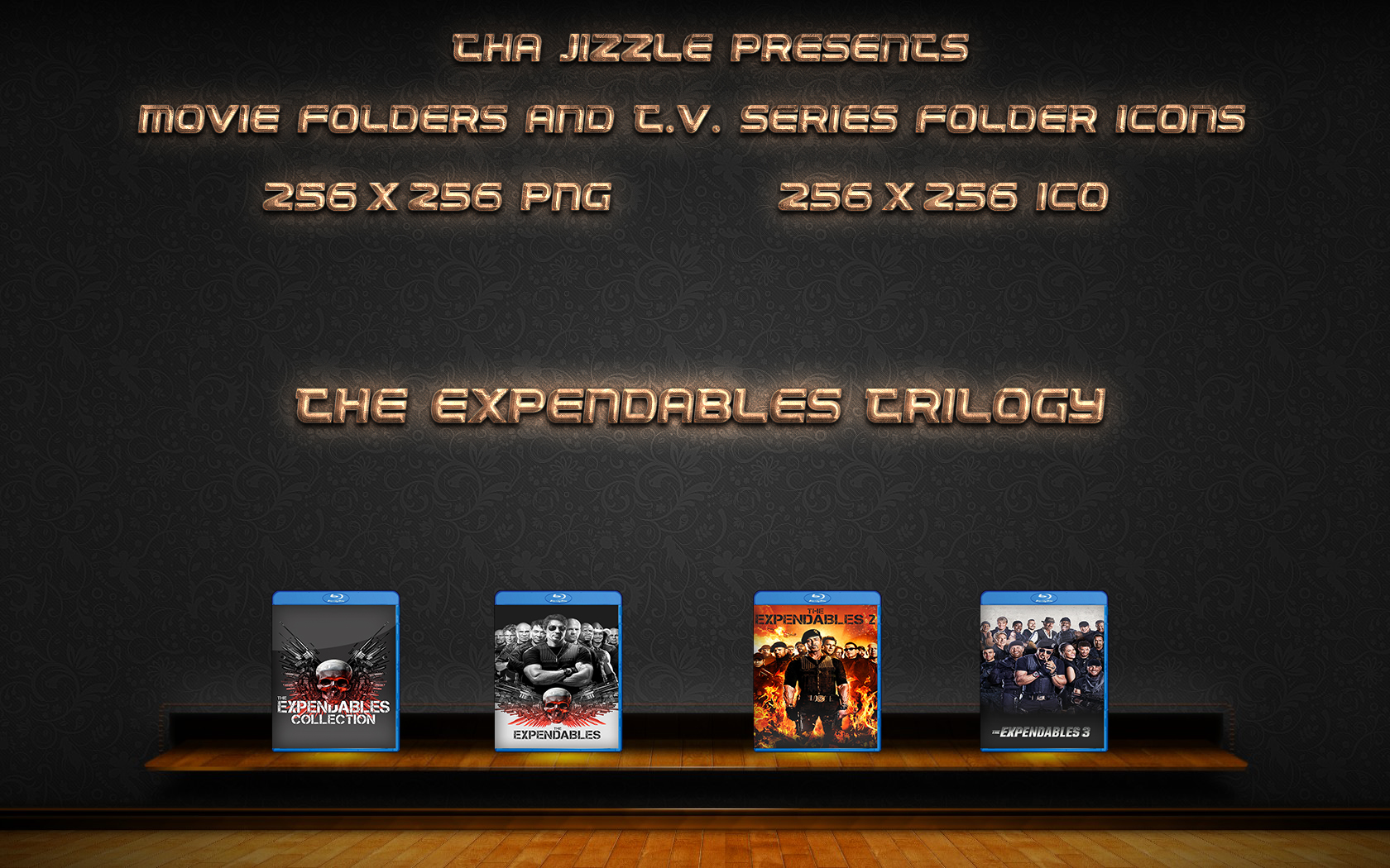 The Expendables Trilogy Movie Folder Icons by ThaJizzle on DeviantArt