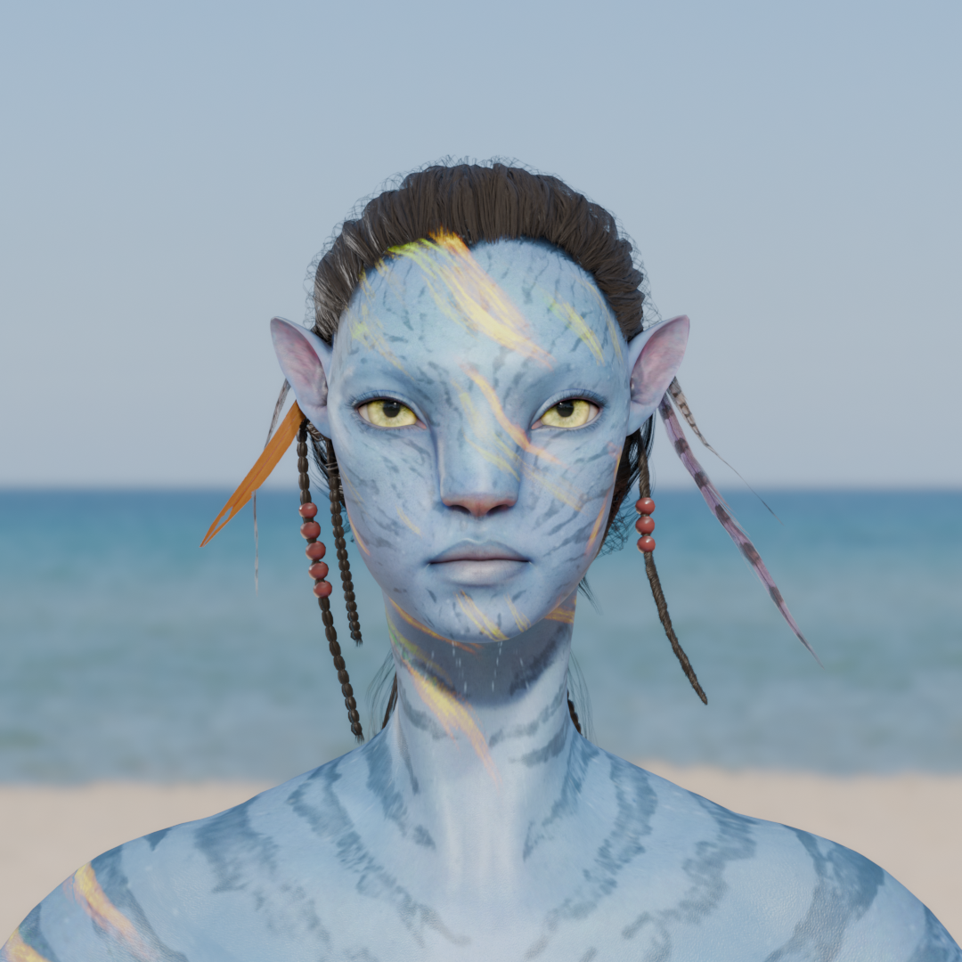 Avatar FoP Female Na'vi Model Test +Download by MercyMEJ on DeviantArt
