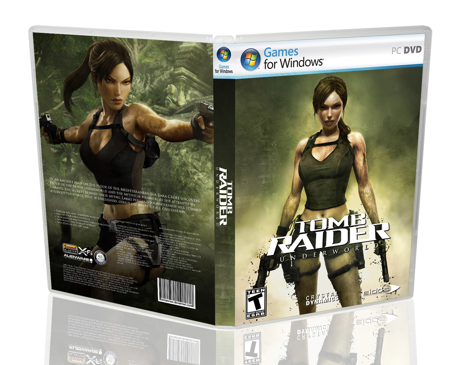 TR: Underworld dvd cover by BlotarenSS on DeviantArt