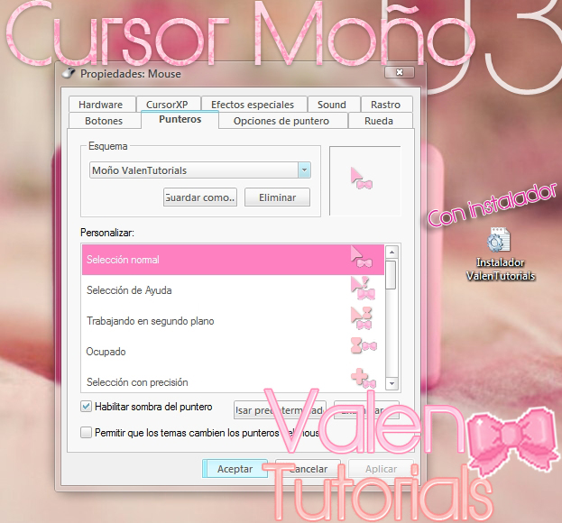Cursor Hermoso by ValenTutorials on DeviantArt