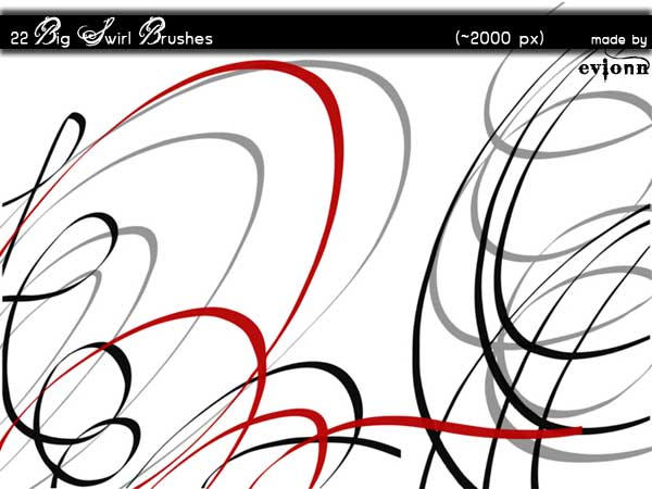 big swirl brushes by evionn on DeviantArt